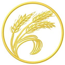 Wheat Embroidery Design | EmbroideryDesigns.com