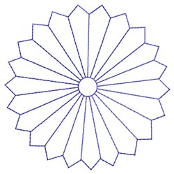 Burst Quilting Embroidery Design | EmbroideryDesigns.com