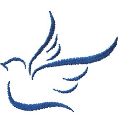 Abstract Dove Embroidery Design | EmbroideryDesigns.com