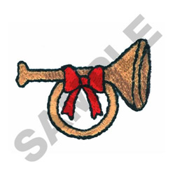 Free TRUMPET Embroidery Design | EmbroideryDesigns.com