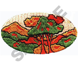 COUNTRYSIDE SCENERY Embroidery Design | EmbroideryDesigns.com