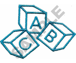 ABC BLOCKS Embroidery Design | EmbroideryDesigns.com