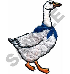 GOOSE Embroidery Design | EmbroideryDesigns.com