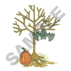 Free Halloween Scene Embroidery Design | EmbroideryDesigns.com