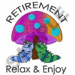 RETIREMENT Embroidery Design | EmbroideryDesigns.com