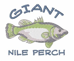 Free GIANT NILE PERCH Embroidery Design | EmbroideryDesigns.com