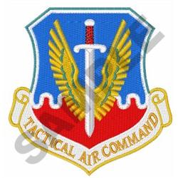 TACTICAL AIR COMMAND Embroidery Design | EmbroideryDesigns.com