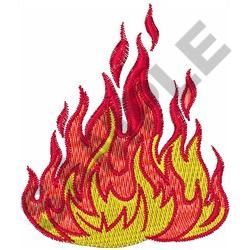 FIRE FLAMES Embroidery Design | EmbroideryDesigns.com