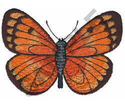 SMALL BUTTERFLY Embroidery Design | EmbroideryDesigns.com