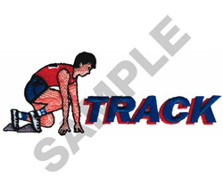 TRACK Embroidery Design | EmbroideryDesigns.com