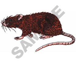 RAT Embroidery Design | EmbroideryDesigns.com
