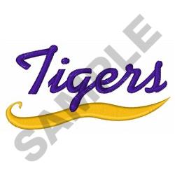TIGERS TEAM Embroidery Design | EmbroideryDesigns.com