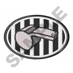 REFEREE LOGO Embroidery Design | EmbroideryDesigns.com