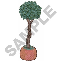 Free TOPIARY Embroidery Design | EmbroideryDesigns.com