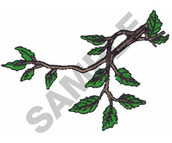 TREE BRANCH Embroidery Design | EmbroideryDesigns.com