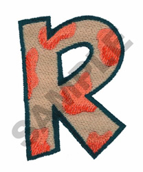 R Embroidery Design | EmbroideryDesigns.com
