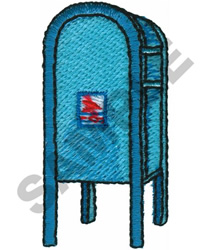 USPS MAILBOX Embroidery Design | EmbroideryDesigns.com