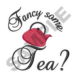 Fancy Some Tea Embroidery Design | EmbroideryDesigns.com