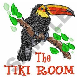 THE TIKI ROOM Embroidery Design | EmbroideryDesigns.com