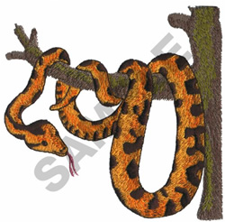 INDIAN PYTHON Embroidery Design | EmbroideryDesigns.com