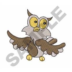 WISE OWL Embroidery Design | EmbroideryDesigns.com