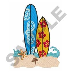 SURFBOARDS Embroidery Design | EmbroideryDesigns.com