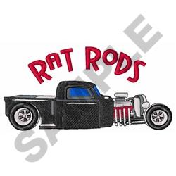 Rat Rods Embroidery Design | EmbroideryDesigns.com