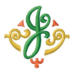 Monogram Alphabet Embroidery Design | EmbroideryDesigns.com