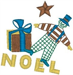 Free Noel Embroidery Design | EmbroideryDesigns.com