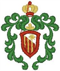 Crest Embroidery Design | EmbroideryDesigns.com