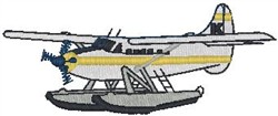 Floatplane Embroidery Design | EmbroideryDesigns.com