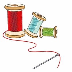 Thread & Needle Embroidery Design | EmbroideryDesigns.com
