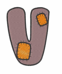 Patches V Embroidery Design | EmbroideryDesigns.com