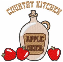 Country Kitchen Embroidery Design | EmbroideryDesigns.com