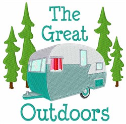 The Great Outdoors Embroidery Design | EmbroideryDesigns.com