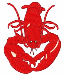 Free Red Lobster Embroidery Design | EmbroideryDesigns.com