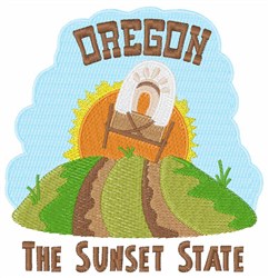 The Sunset State Embroidery Design | EmbroideryDesigns.com