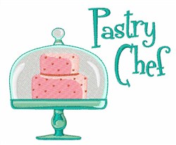 Pastry Chef Embroidery Design | EmbroideryDesigns.com