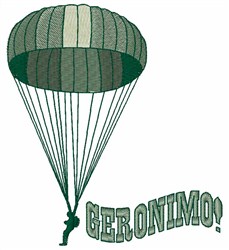 Geronimo! Embroidery Design | EmbroideryDesigns.com
