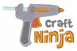 Craft Ninja Embroidery Design | EmbroideryDesigns.com