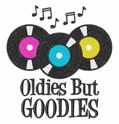 Oldies But Goodies Embroidery Design | EmbroideryDesigns.com