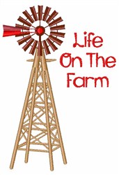 Farm Life Embroidery Design | EmbroideryDesigns.com