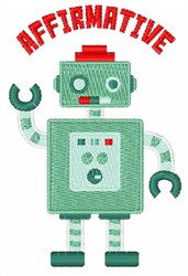 Affirmative Embroidery Design | EmbroideryDesigns.com