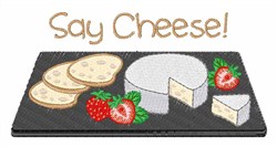 Say Cheese Embroidery Design | EmbroideryDesigns.com