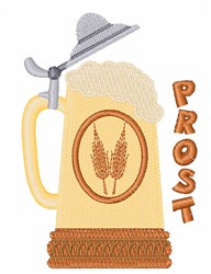 Prost Embroidery Design | EmbroideryDesigns.com