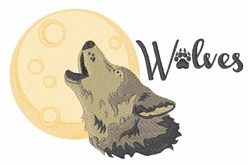 Wolves Embroidery Design | EmbroideryDesigns.com