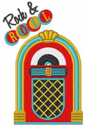 Rock & Roll Embroidery Design | EmbroideryDesigns.com