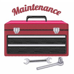 Maintenance Embroidery Design | EmbroideryDesigns.com