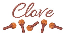 Free Clove Embroidery Design | EmbroideryDesigns.com