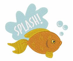 Splash! Embroidery Design | EmbroideryDesigns.com